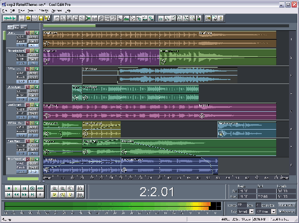 Recording with cool edit pro 2-0 - gaswlines